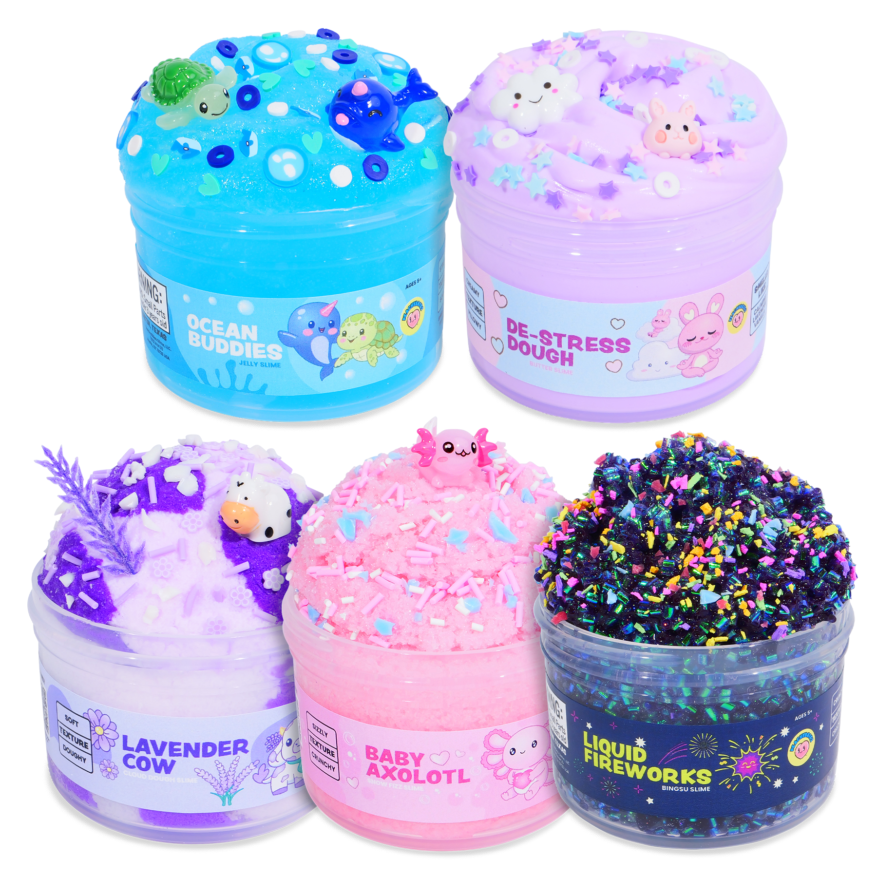 Bestsellers Slime Bundle – PeachyBbies