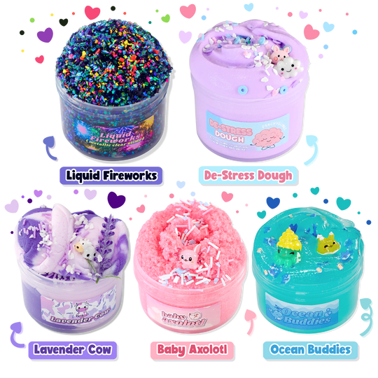 Bestsellers Slime Bundle – PeachyBbies