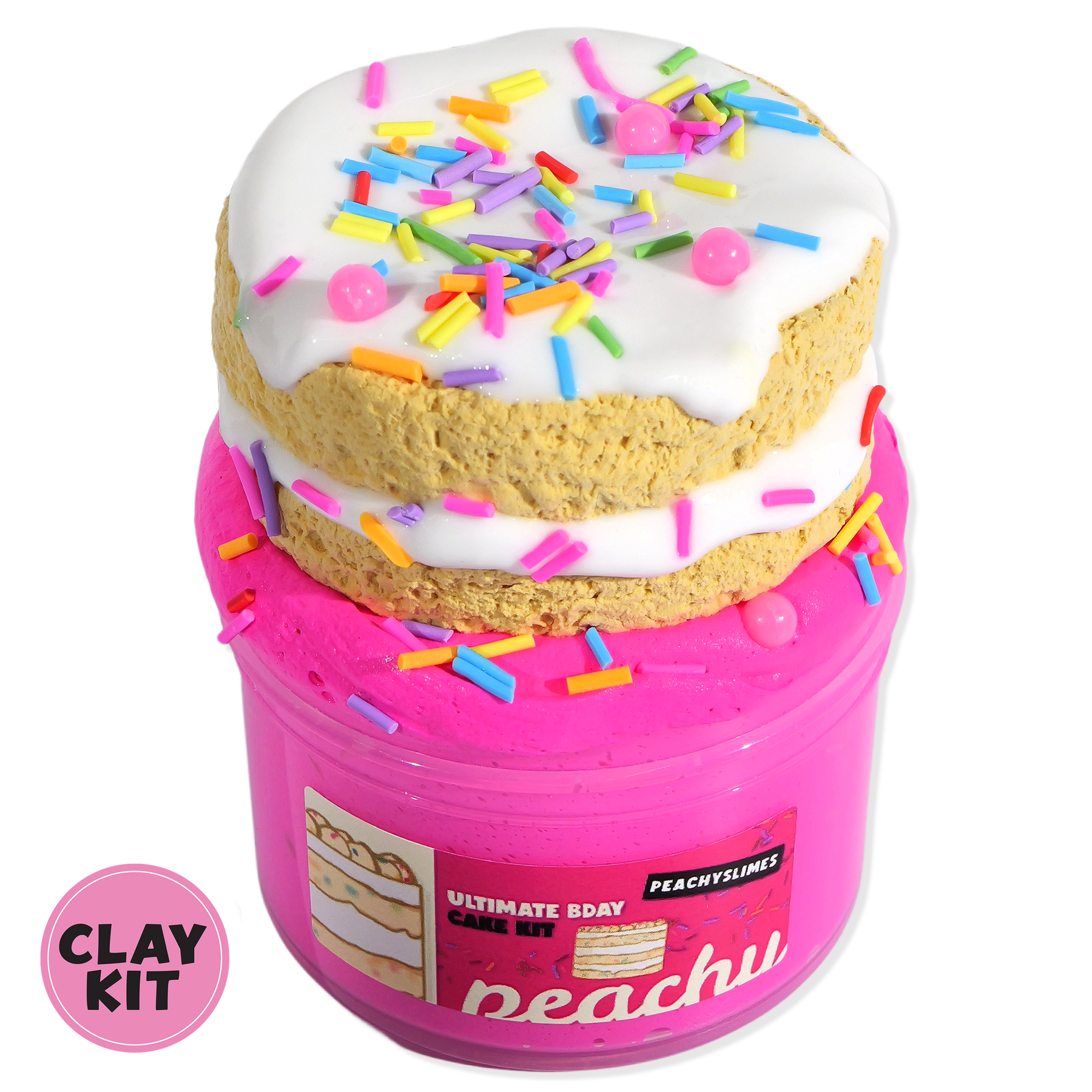 Ultimate Bday Cake CLAY Kit – PeachyBbies
