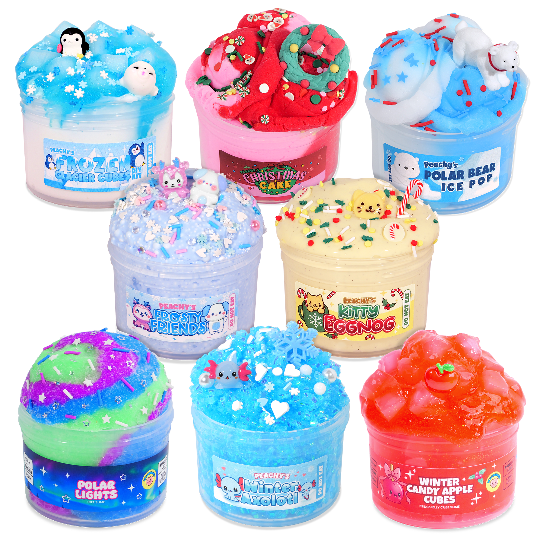 Ultimate Christmas Slime Bundle – PeachyBbies