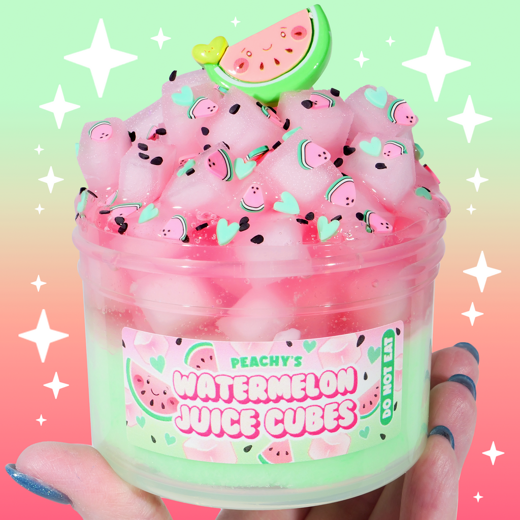 Watermelon Juice Cubes – PeachyBbies